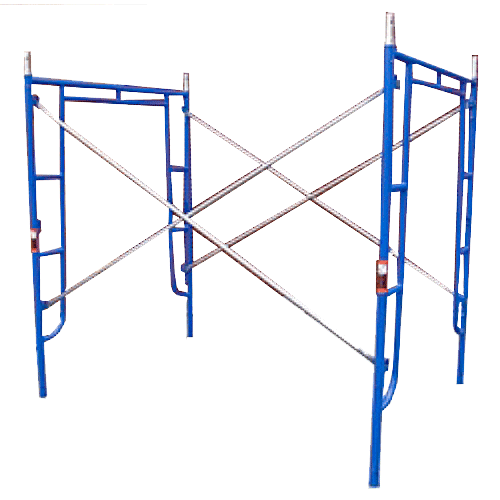 Buy Now the 5' X 6'4" X 7' S-Style Walk Thru Scaffold Frame Set – ScaffoldExpress.com
