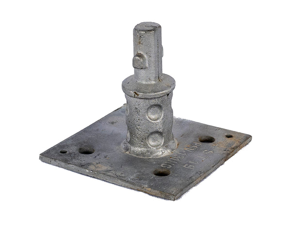 Buy Now the Tube-Lock w/ End Fitting Base Plate – ScaffoldExpress.com
